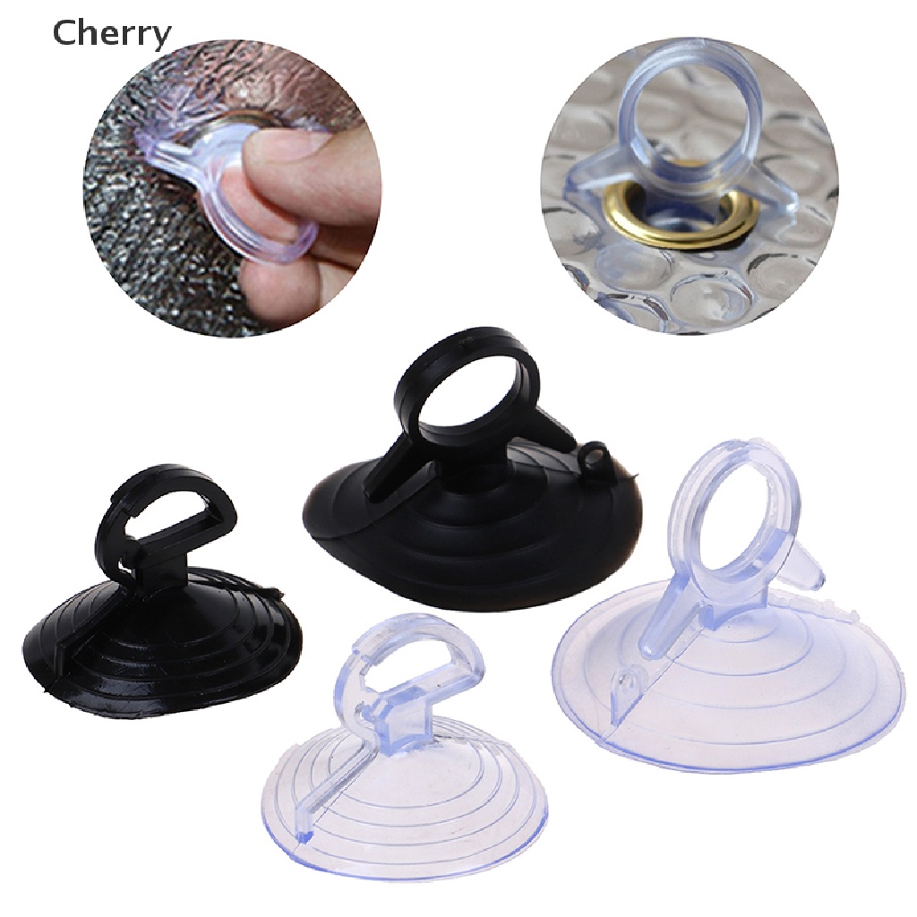 [cherry] 35/45mm 10Pcs Rubber Suction Cup Suckers Hook Car Sunshade ...