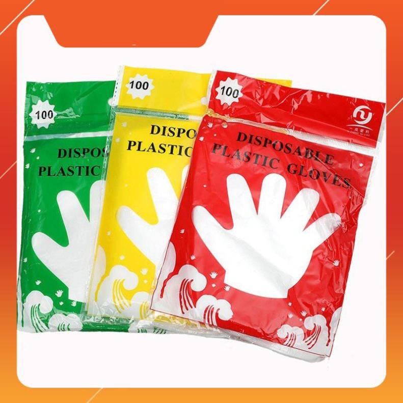 Plastic Gloves For 1 Time Use (Box Of 100) | Shopee Singapore