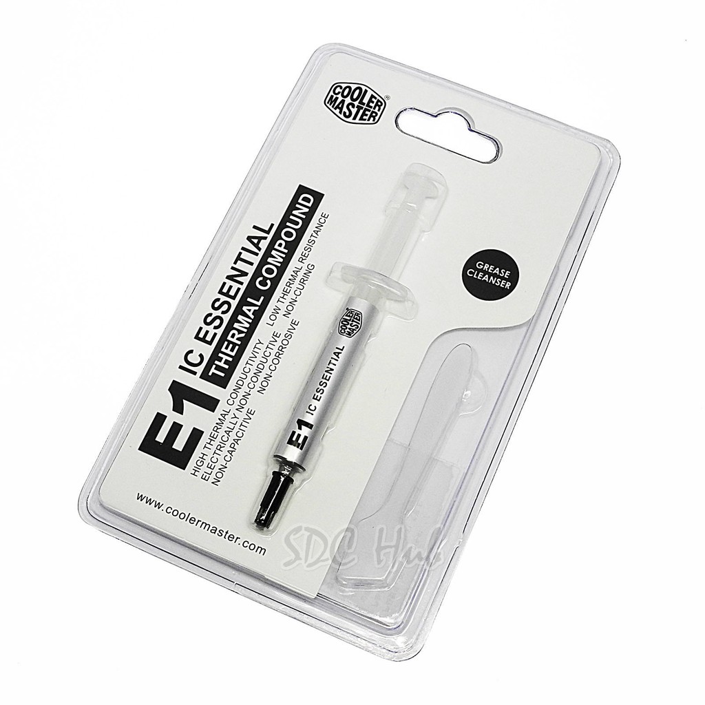 Cooler Master E1 Thermal Grease IC Essential For Coomputer CPU Cooling | Shopee Singapore