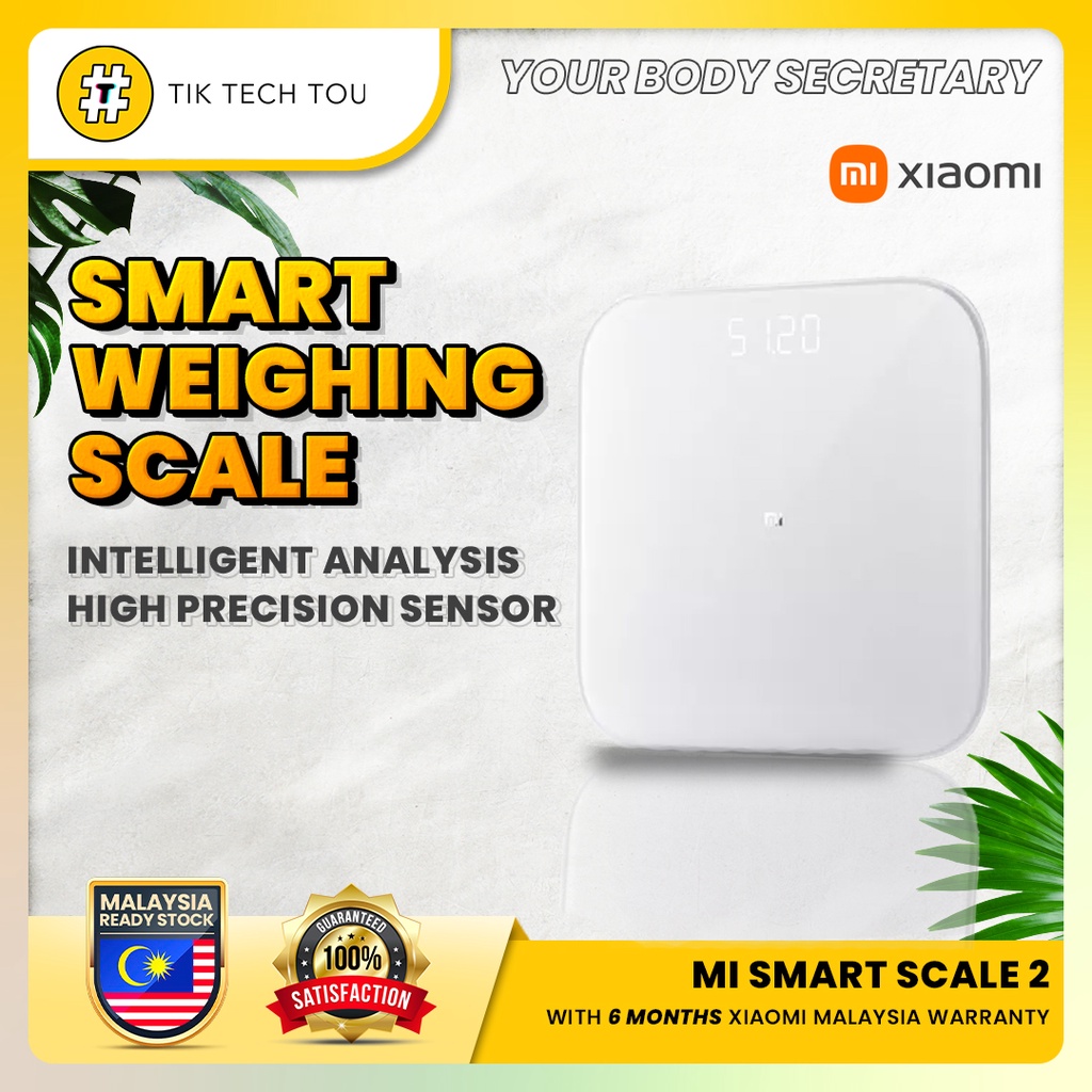 Mi Smart Scale 2 (White) | Shopee Singapore