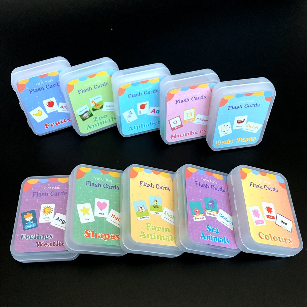 Children Learning Flash Card (22 design to choose) | Shopee Singapore