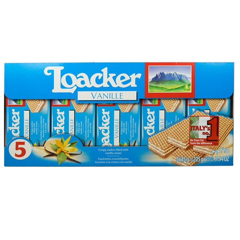 Loacker Classic Vanille (5x45g) | Shopee Singapore