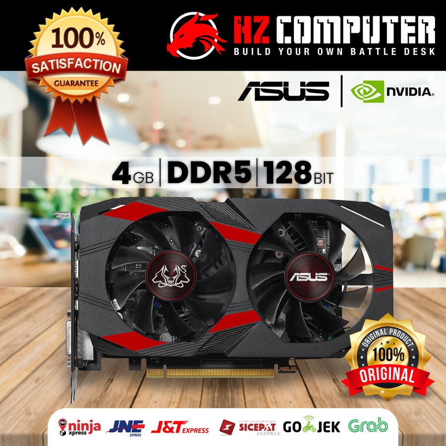Asus GTX 1050ti 4GB Cerberus | Ddr5 | 128-bit | Nvidia | Geforce ...
