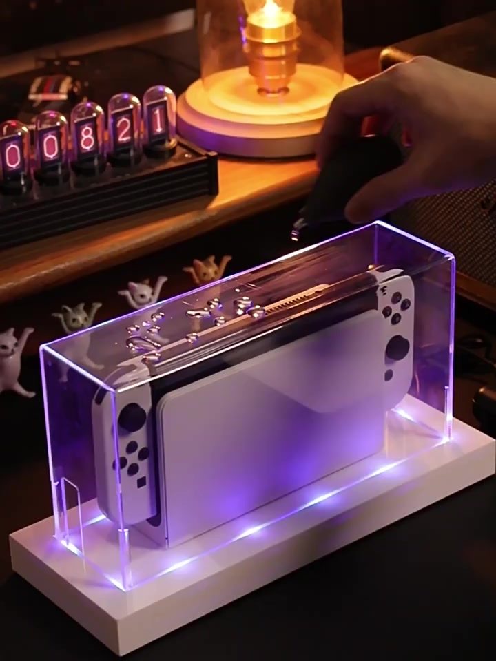 [SG READY STOCK] Nintendo Switch 2 Oled Dust Cover Base Transparent ...