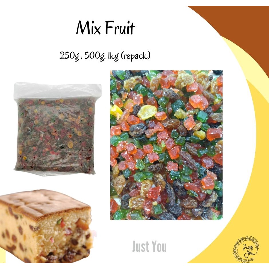 Mix Fruit [Repack] 杂果 (For making Fruit Cake) | Shopee Singapore