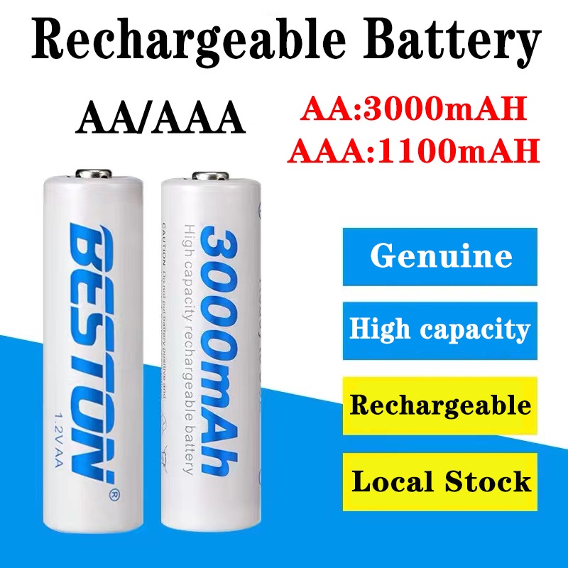 🔥Original Upgrade🔥 18650 Battery 4800mAh Rechargeable Battery 3.7V ...
