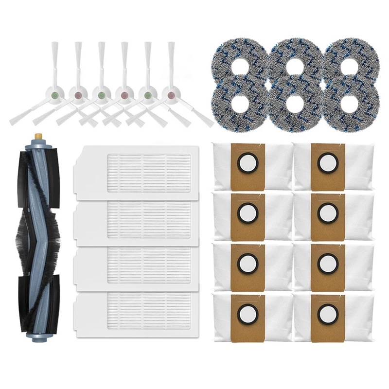 Ecovacs Deebot T10 Turbo / Omni Parts of Main Brush, Side Brush, Filter ...