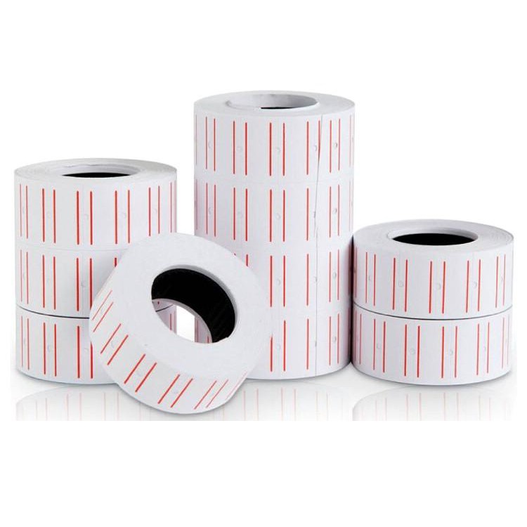 Price sticker paper/Price sticker tape for price press machine (1 roll ...