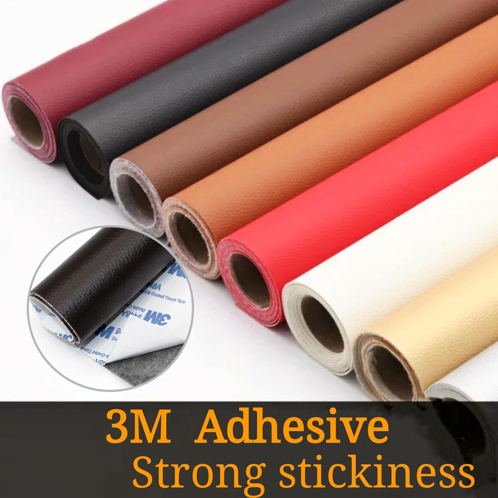 Size20x50 cm. 3M Self-adhesive imitation leather Sticker pvc sheet type ...