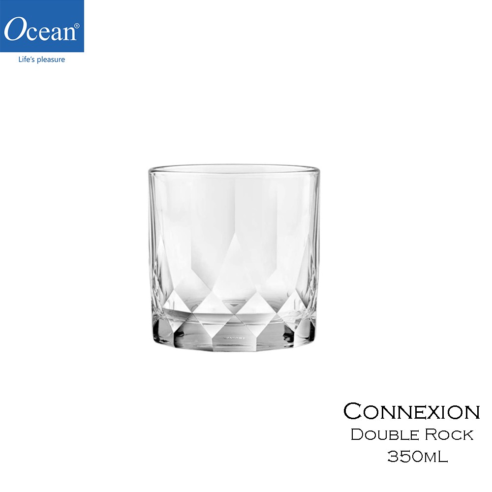 [Thailand Ocean] Connexion Series Double Rock 350mL Whiskey Glass Cocktail Wine | Shopee Singapore