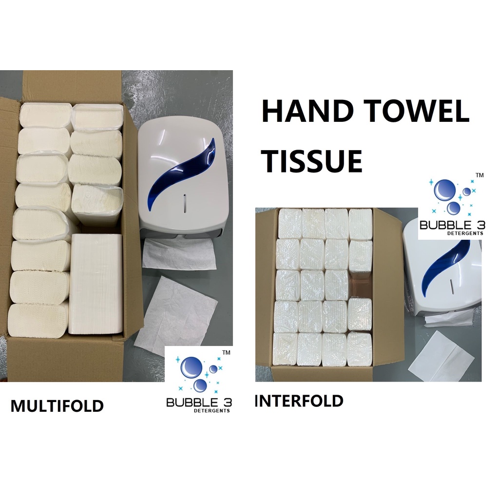 Hand Towel Tissue (Refill Pack) Carton / Inter-fold & Multi-fold/ TISU ...