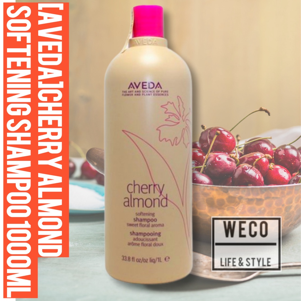 [AVEDA]Cherry Almond Softening Shampoo 1000ml | Shopee Singapore