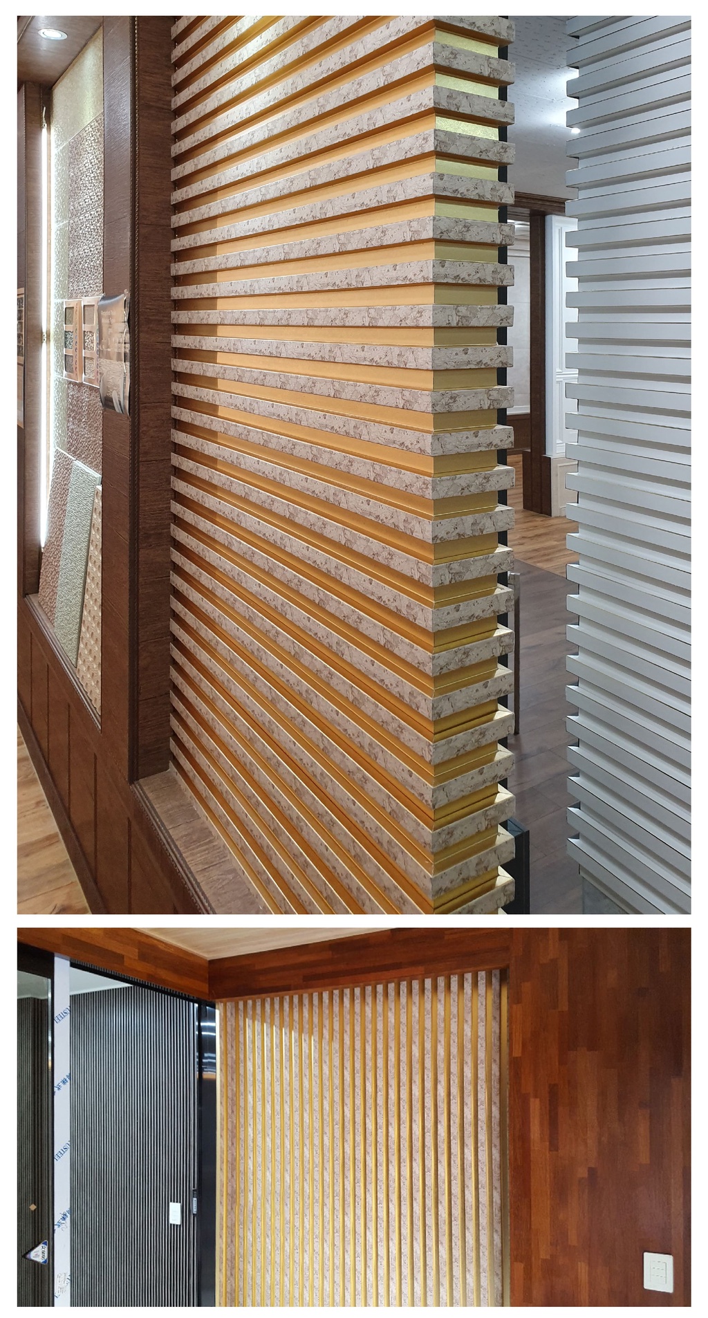 Dekorea Miga Korean Louver Wall Panel Decoration Fluted Panel | Shopee ...