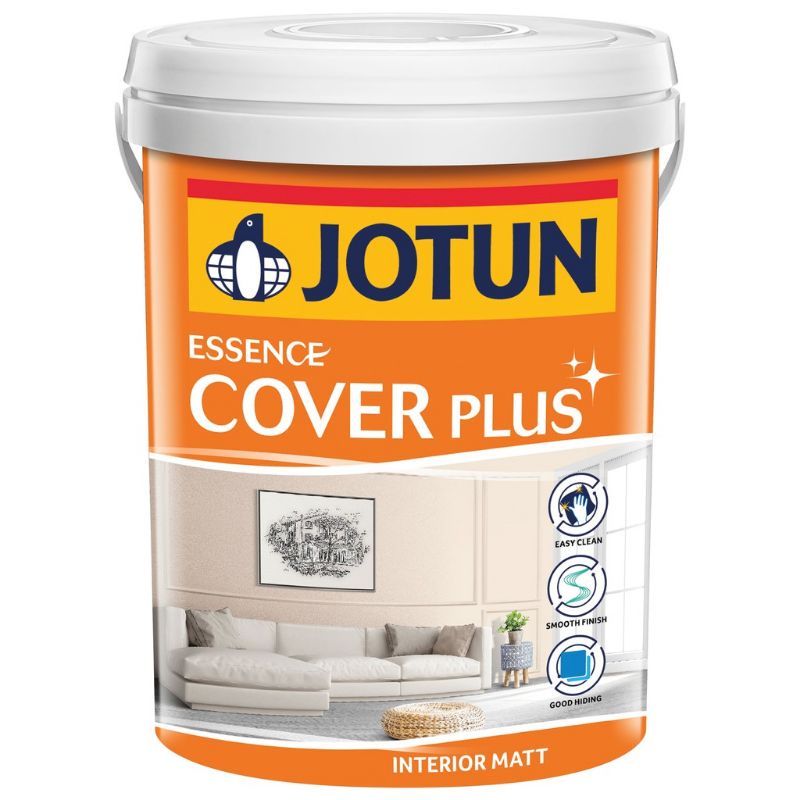 Jotun Essence Cover Plus 1LITRE (Odour-less Easy Wash) | Shopee Singapore