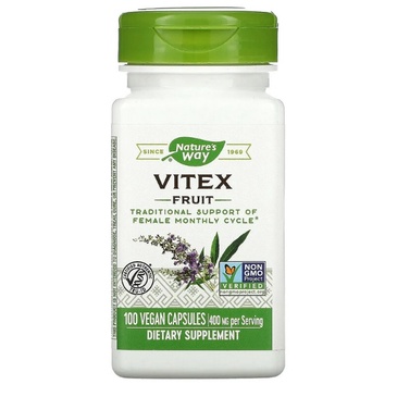 Nature's Way, Vitex Fruit, 400 mg, 100 Vegan Capsules $13 | Shopee ...