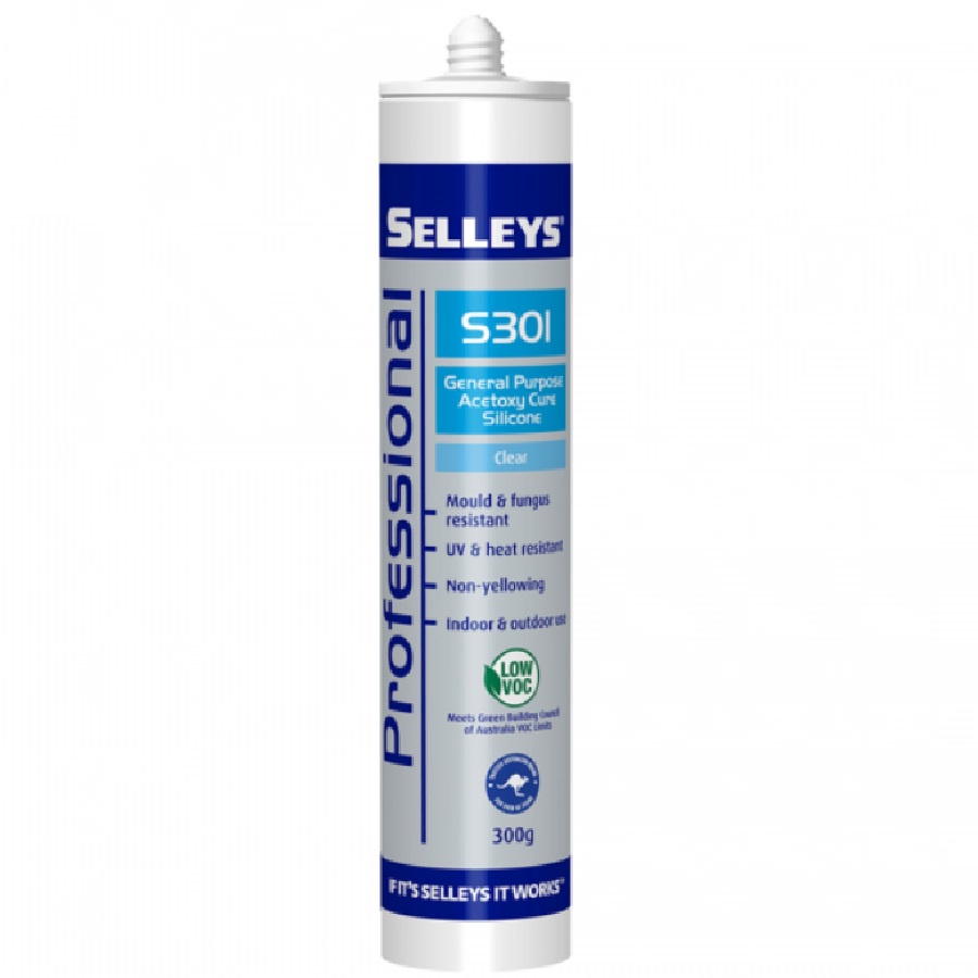 Selleys Silicone S301 General Purpose Acetoxy Cure Sealant 300ML | Shopee Singapore