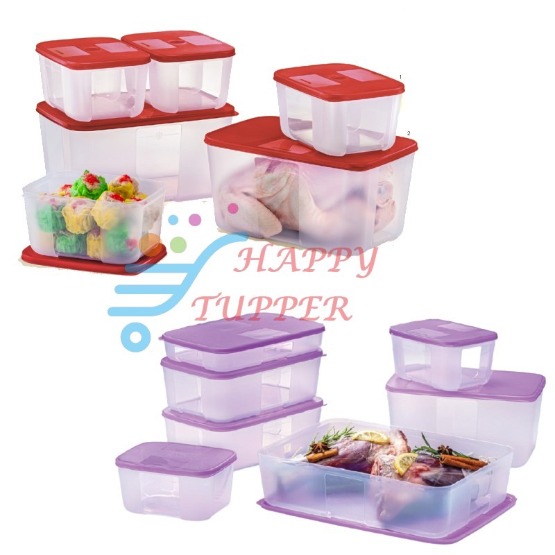 Authentic Tupperware Freezermate (650ml / 550ml / 1.5L / 2.3L / 3.1L ...