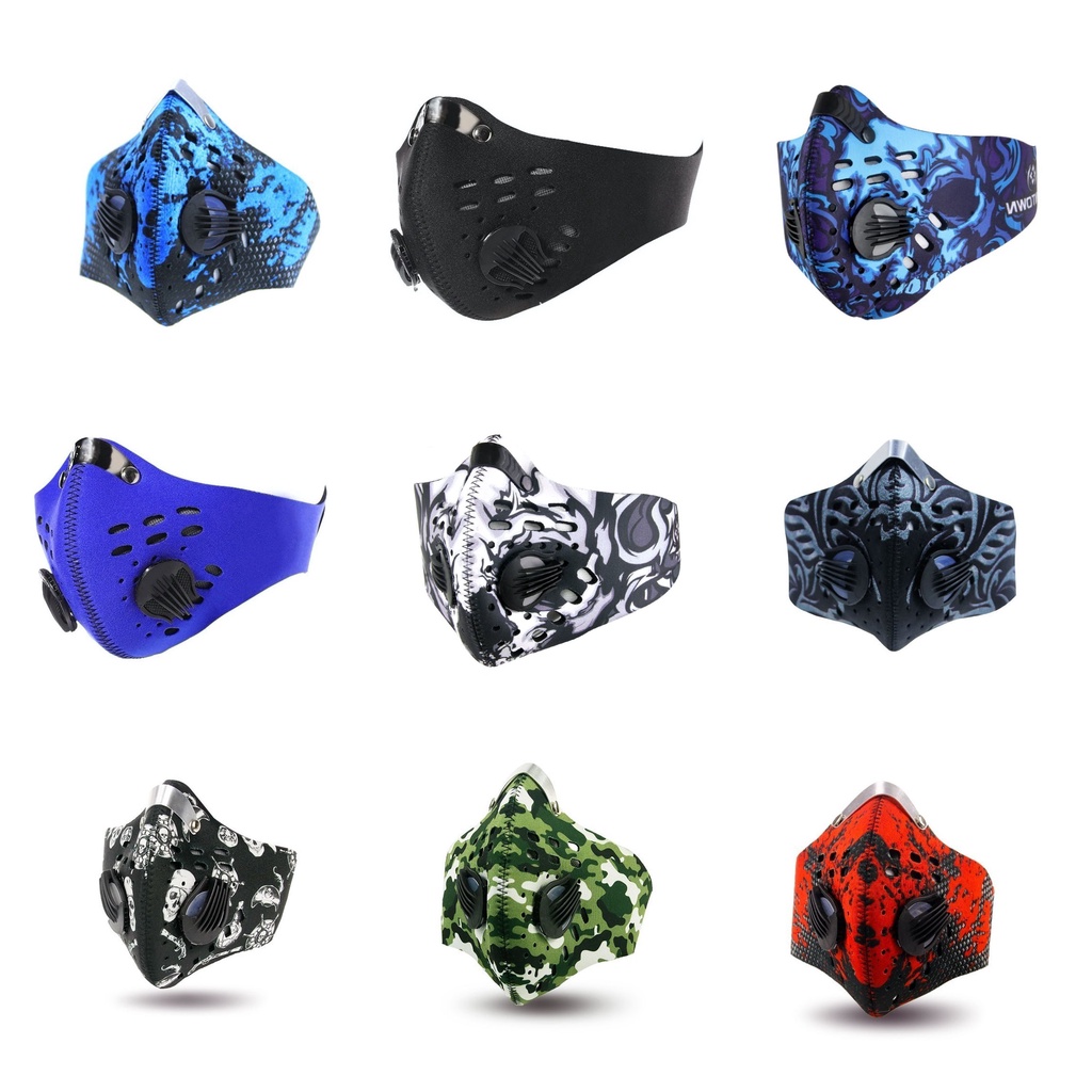 Altitude Training Anti-Dust Carbon Cough Sneeze Filter Cycling, Running ...