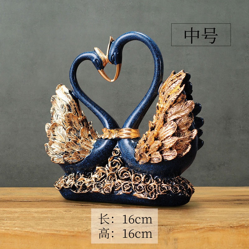 Swan Ornaments Creative Home Decorations Deer Vase Room Gourd Living ...