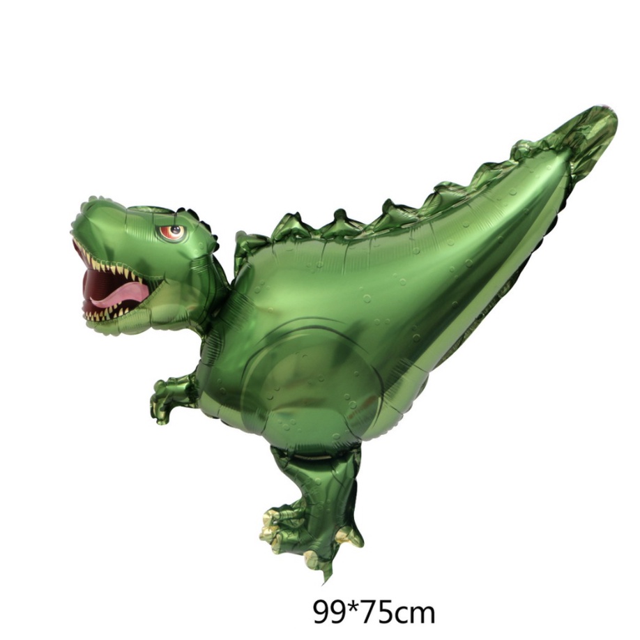 [SG SELLER] Dinosaur Balloons Jurassic World Foil Balloon Ready Stock - Raptor T-Rex Triceratops ...