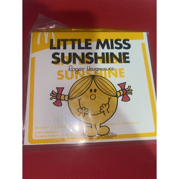 Mcdonald’s Happy Meal Book Mr Men Little Miss SUNSHINE FUNNY GIGGLES ...