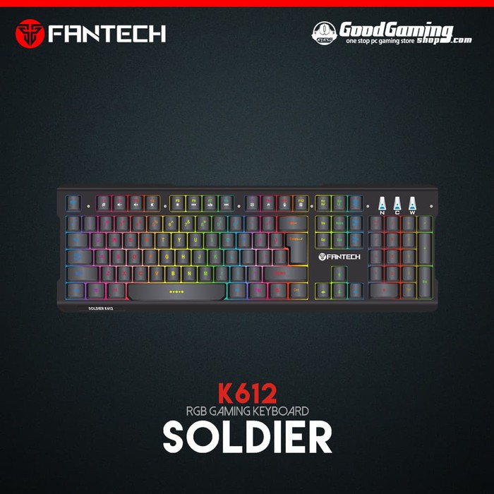 Fantech K612 Soldier - Gaming Keyboard | Shopee Singapore