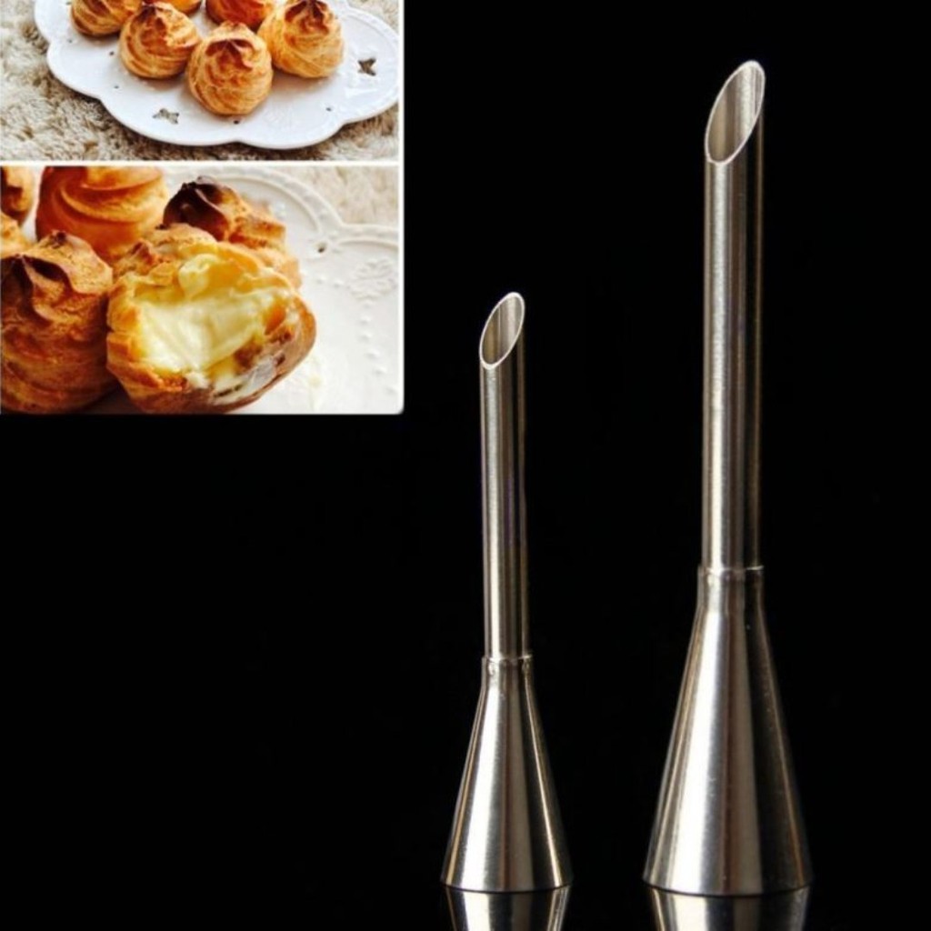 choux pastry nozzle cream puff injector nozzles for filling up eclair ...