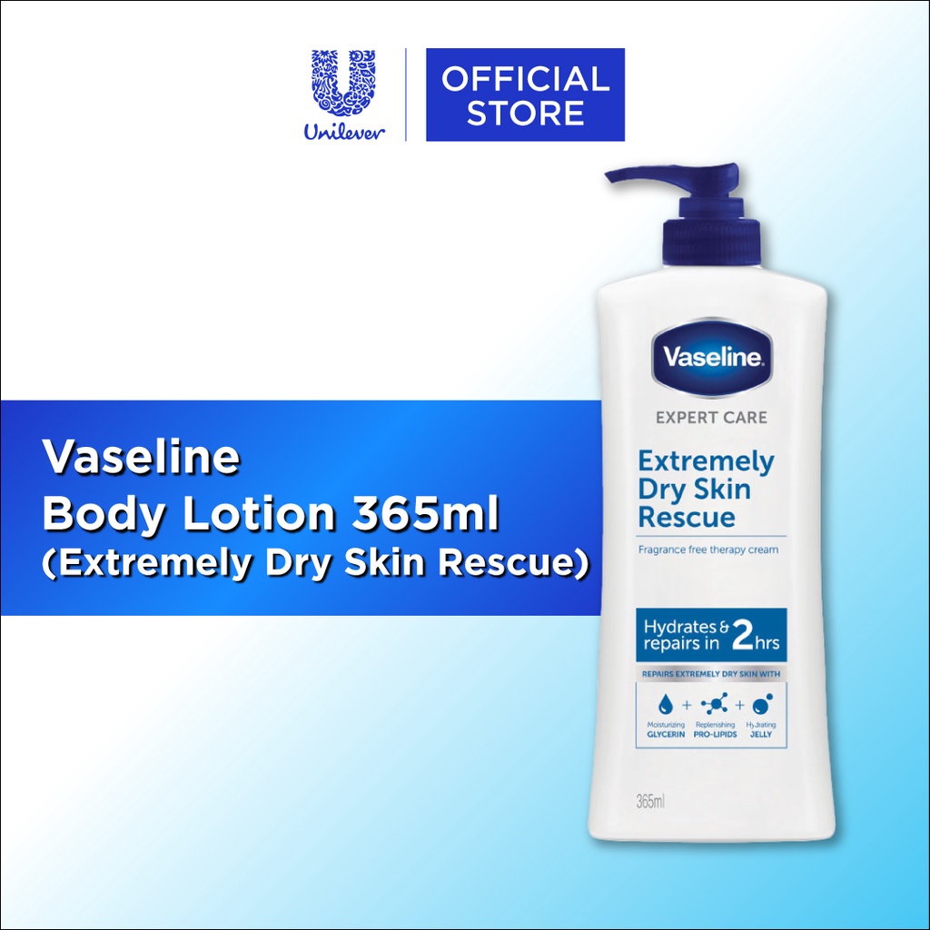 Vaseline Expert Care Extremely Dry Skin Rescue Body Lotion 365ml