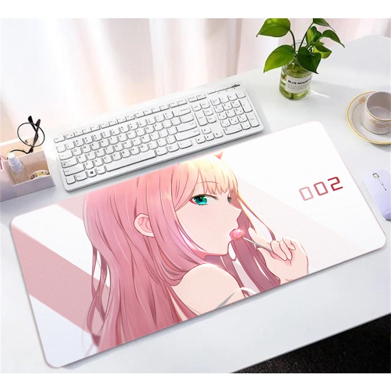 Zero Two Darling In The Franxx Mouse Pad Desk Mat Large Demon Slayer ...