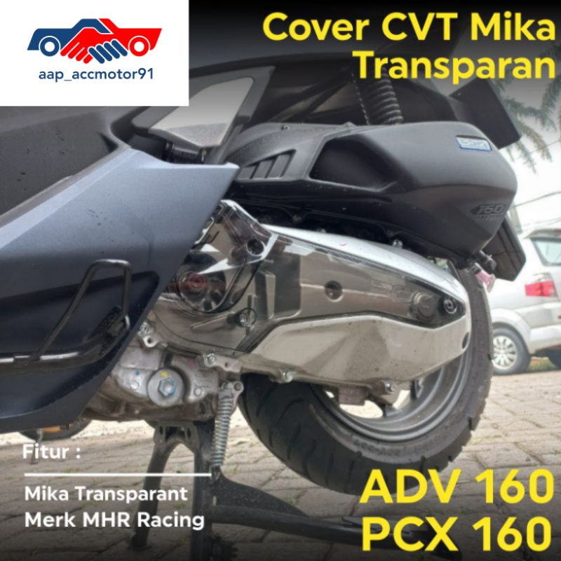 Transparent center cvt cover NEW ADV 160 NEW PCX 160 | Shopee Singapore