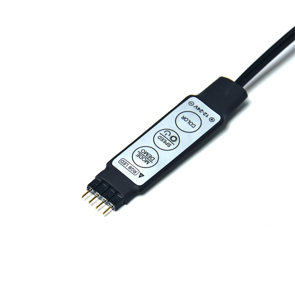 Extension Cable 1/2/3/4 12V 4PIN RGB/ 5V 3PIN ARGB LED Strip Connector ...