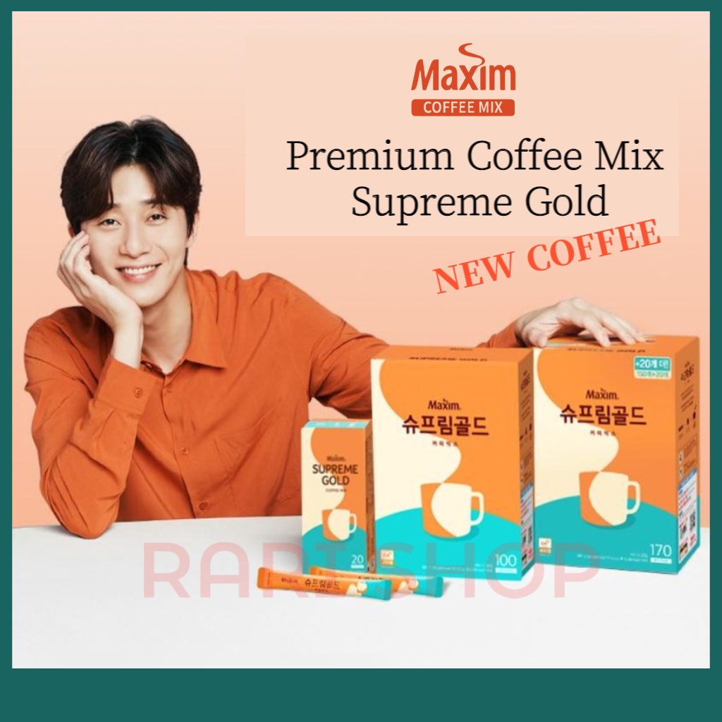[Maxim] NEW Supreme Gold Coffee Mix (10T,20T) KOREA Instant Stick ...