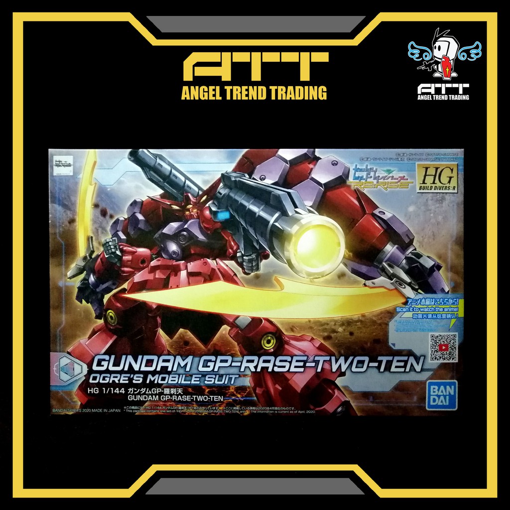 BANDAI HG 1/144 GUNDAM GP-RASE-TWO-TEN OGRE'S MOBILE SUIT (Build Divers ...