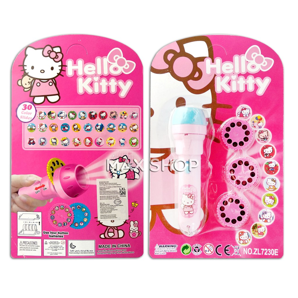 Hello Kitty Image Projector Flashlight - Hello Kitty Flashlight Kids ...