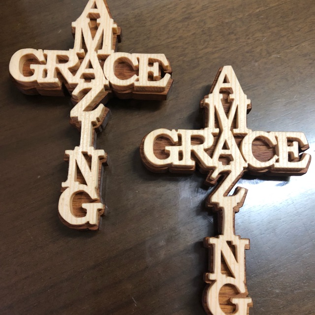 Amazing Grace Cross - 6”, 8”, 10” | Shopee Singapore