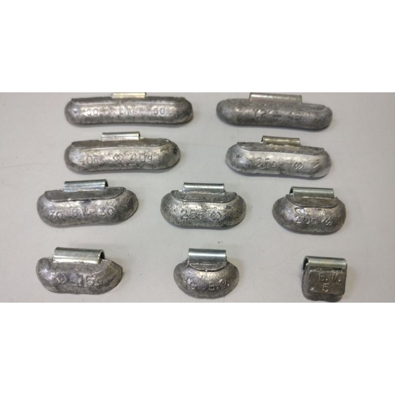 Passenger Car Clip-On Balancing Wheel Weight for Alloy Rims or Steel ...