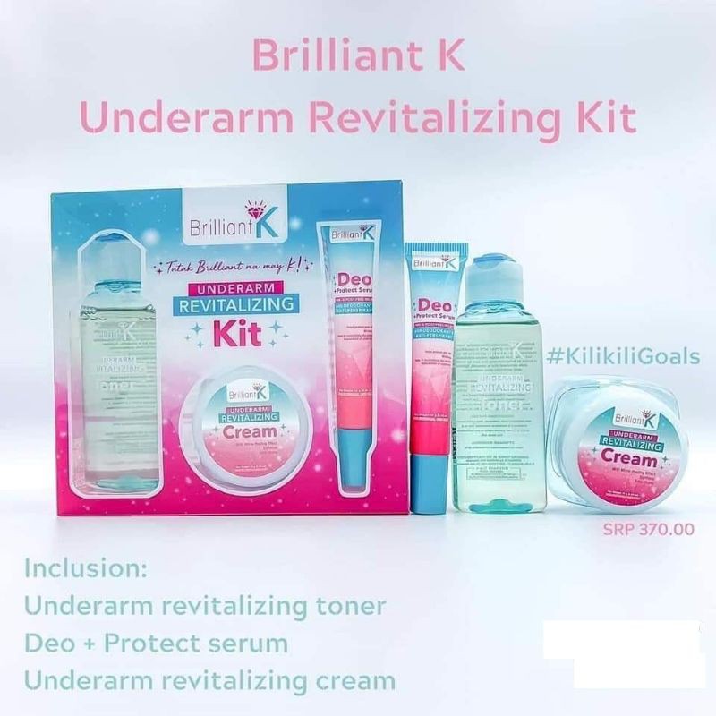 Underarm Revitalizing Kit by Brilliant | Shopee Singapore