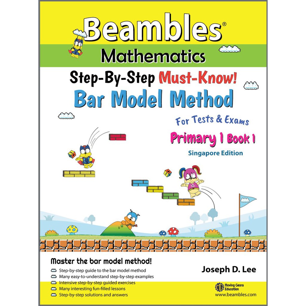 P1 Beambles Mathematics Maths Bar Model Method Primary 1 Math Book 1 ...