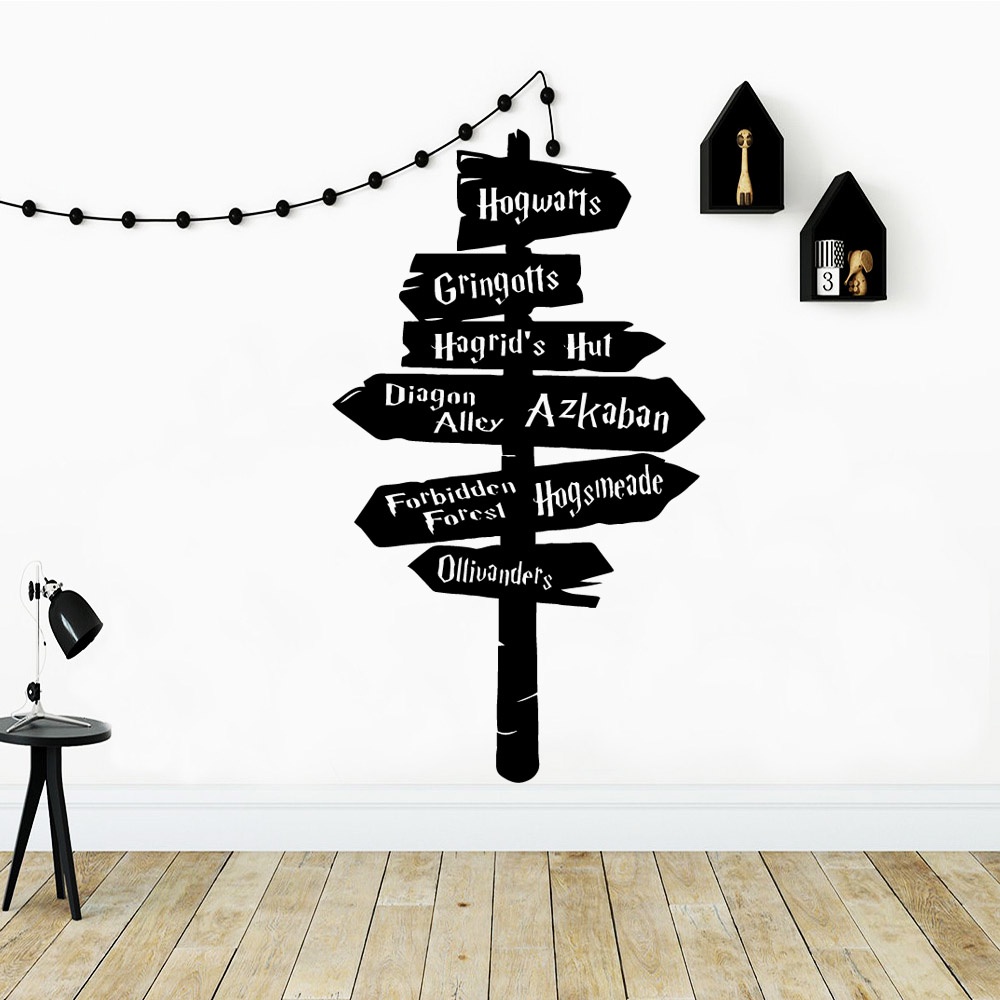 Harry Potter Wall Stickers Decorative Sticker Home Decor Decor Living ...