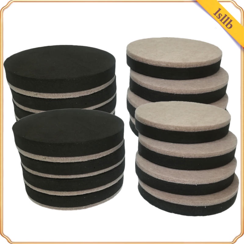 16 Pcs Heavy Duty Reusable Furniture Sliders Hardwood Floor Moving Pads ...