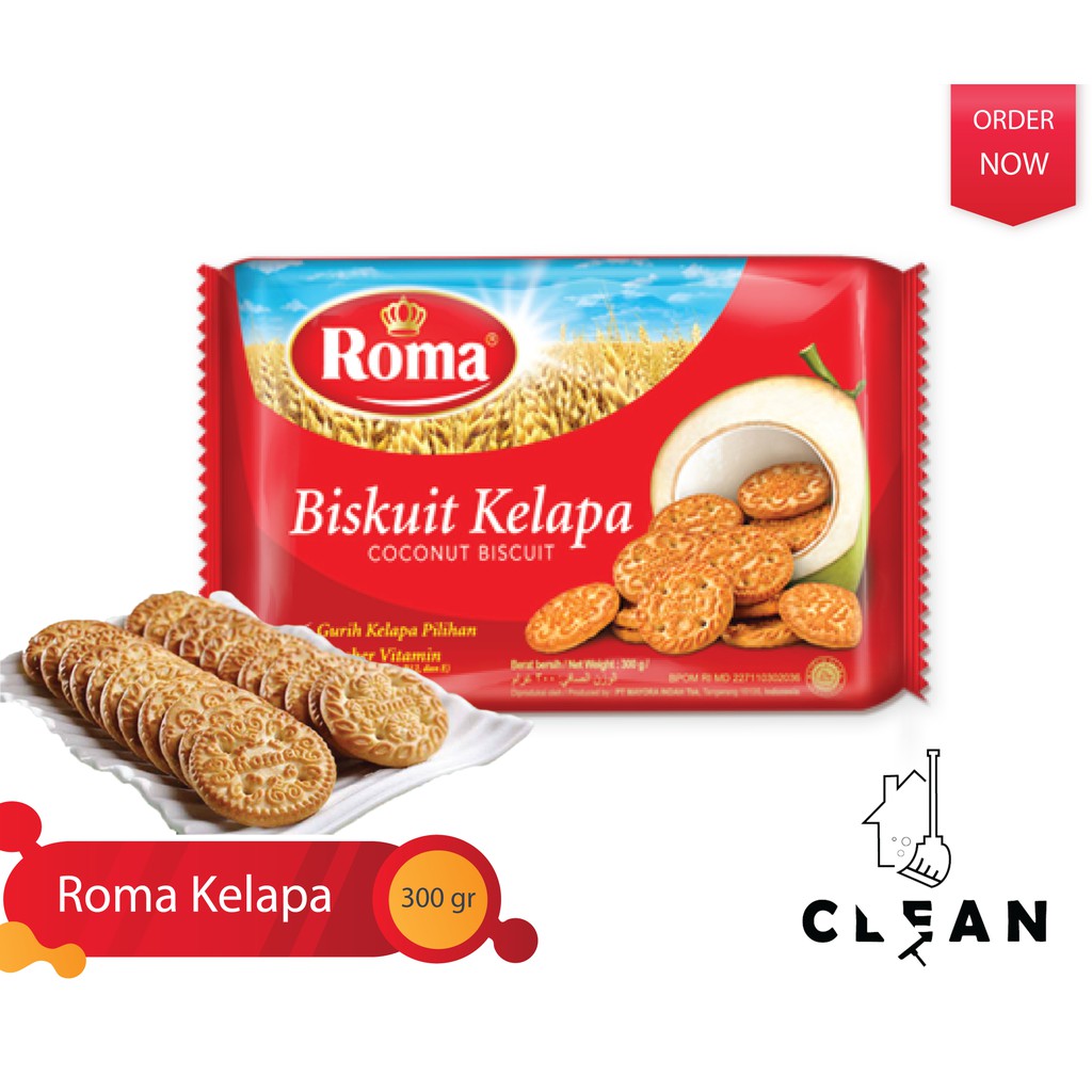 Coconut Roma | Roma Coconut Biscuits 300 grams | Shopee Singapore