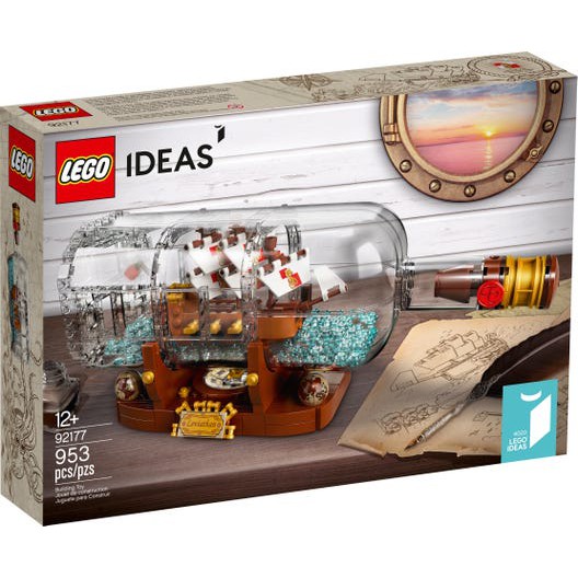 *In Stock* Lego Ideas 92177 Ship In A Bottle (Relauch of Lego 21313 ...
