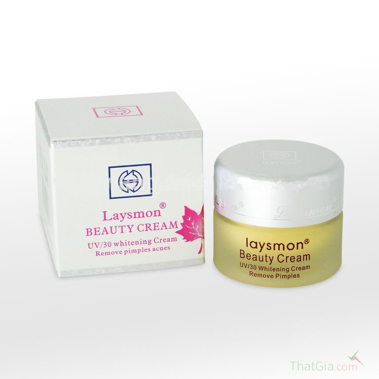 Laysmon Beauty Cream UV/30 Whitening Cream 15g | Shopee Singapore