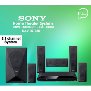 Sony DAV-DZ350 Real 5.1ch Dolby Digital DVD Home Theatre System ...