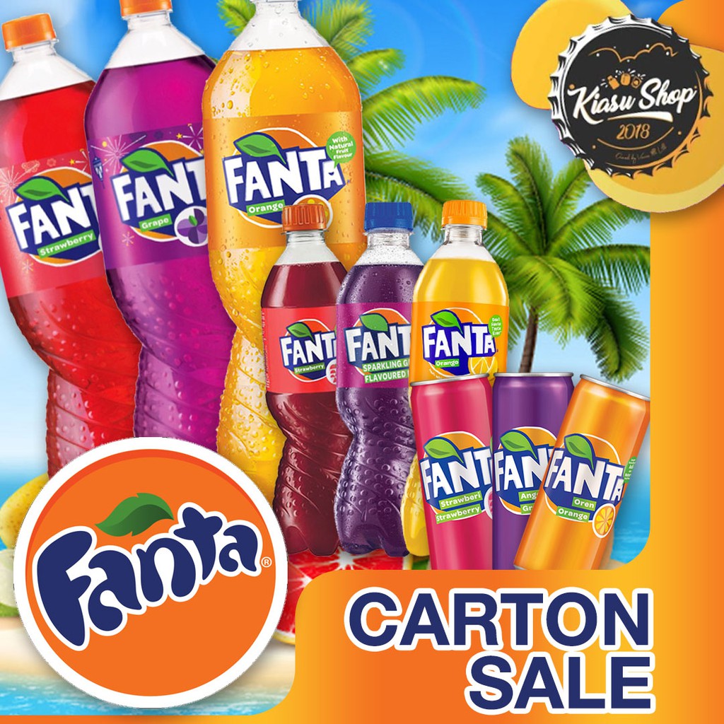 [Bundle of 12/24] Fanta Assorted Flavours | Shopee Singapore
