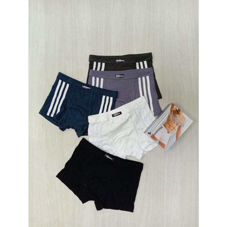 [Innerwear] Renoma Men Boxers 2IN1 / Adult Men's Underwear | Shopee ...