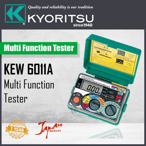 Kyoritsu 6011A Multi Function Testers | Shopee Singapore