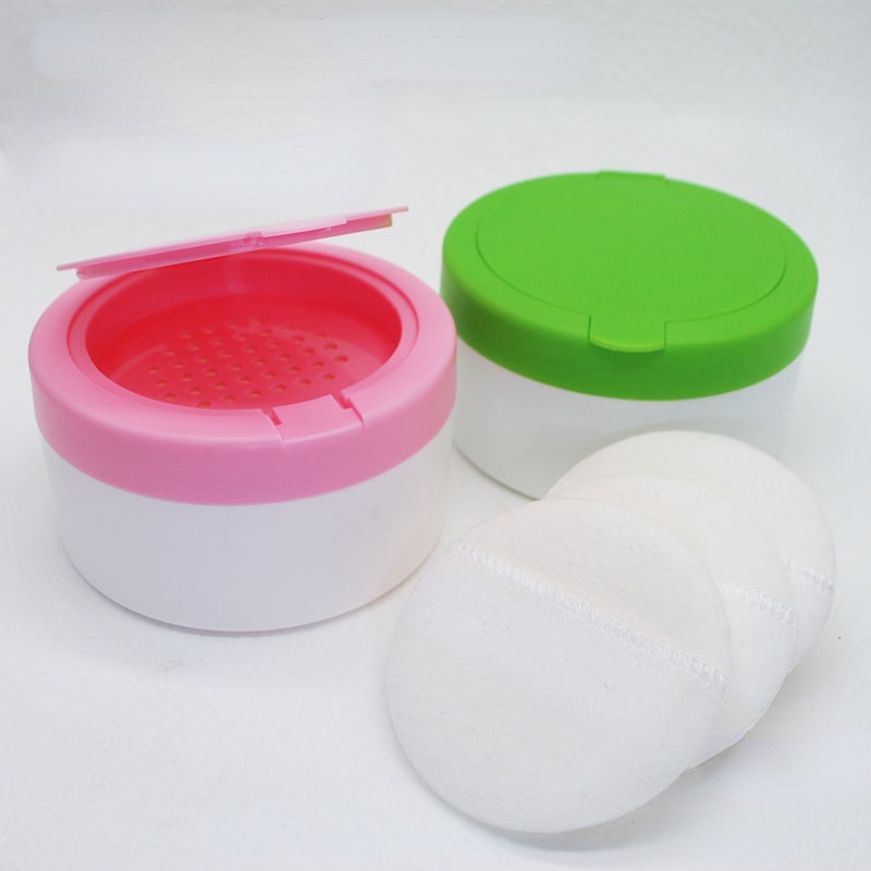 baby powder container,Baby powder box,empty box,with powder puff ...