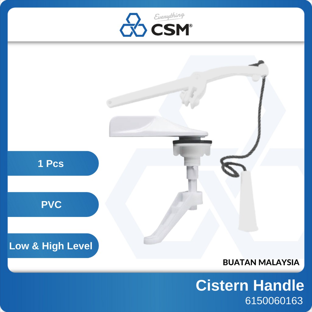 CSM 1004-M Low Level Cistern Metal Lever Handle (Metal Rod) | Shopee ...