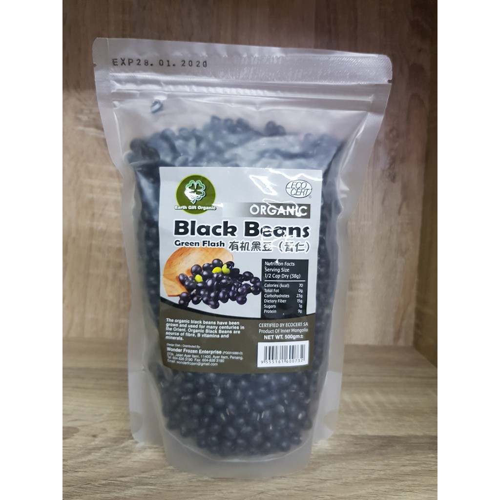Earth Organic Black Beans 500g | Shopee Singapore